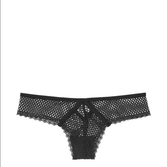 Victoria's Secret | Intimates & Sleepwear | Nwt Vs Luxe Black Fishnet ...